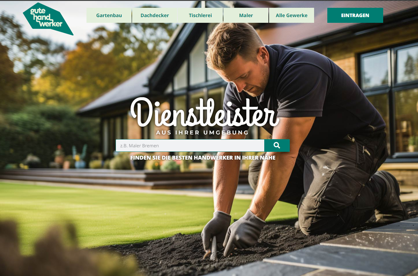 Alle Handwerksleistungen – Finde qualifizierte Handwerker